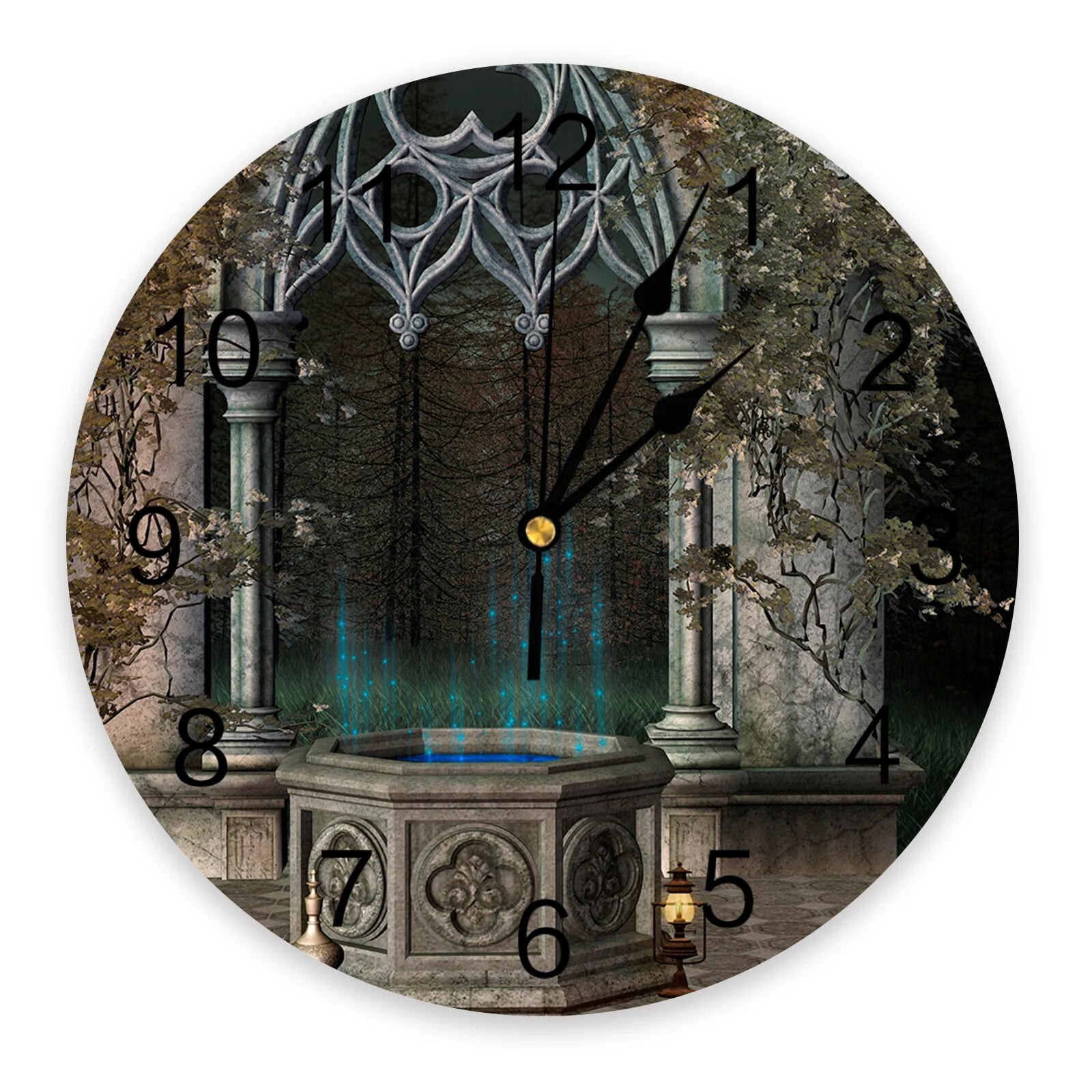 Jungle Retro Style Clocks Wall Home Decor Modern Kitchen Room Bedroom ...