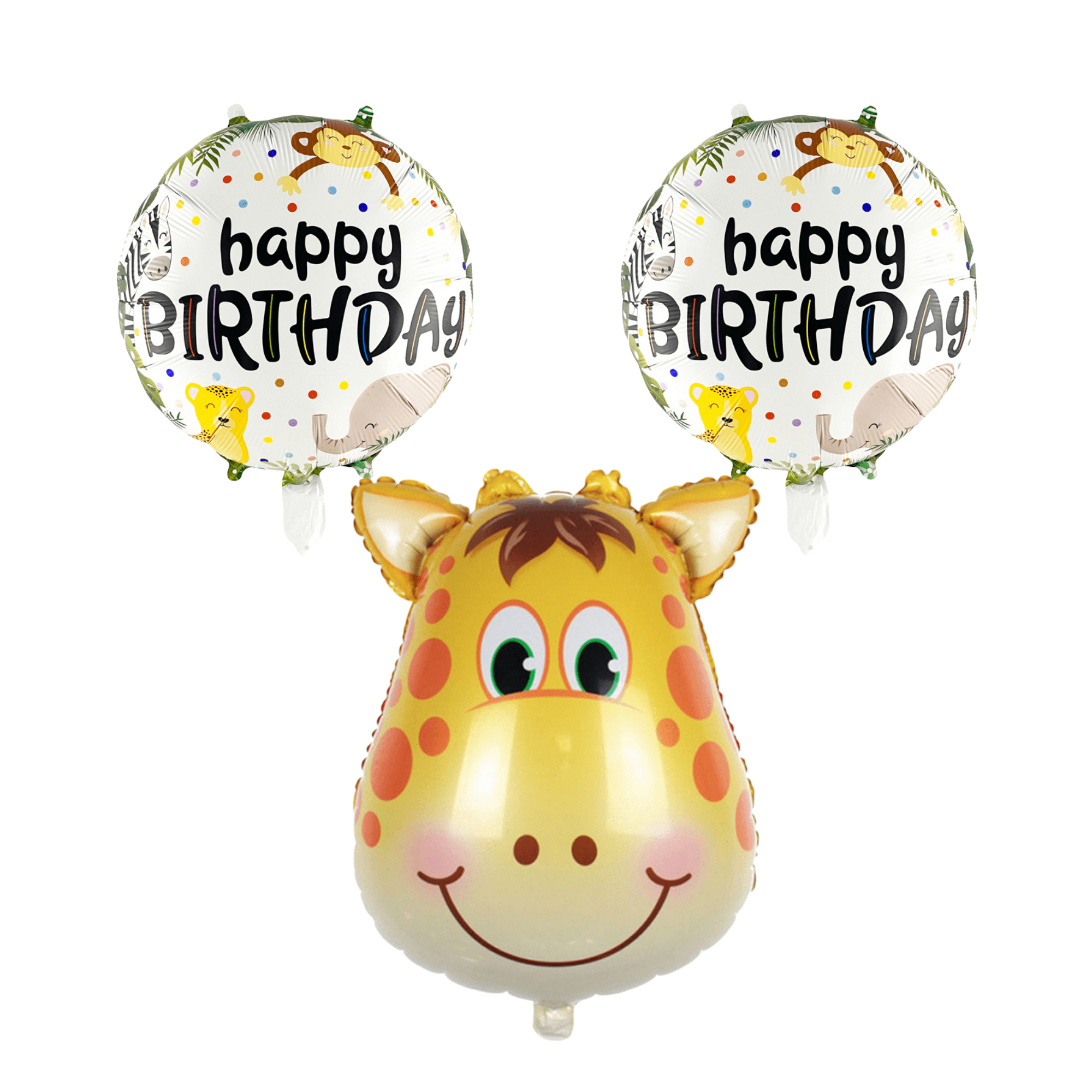 Jungle Safari Animals Birthday Party Balloon Bouquet Set Kids ...