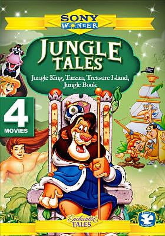 Jungle Tales (Jungle King / Tarzan of the Apes / Treasure Island ...