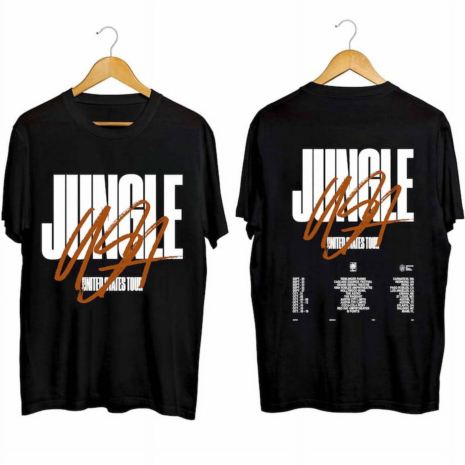 Jungle US 2024 Tour Shirt , Jungle Band Fan Shirt , Jungle 2024 Concert ...