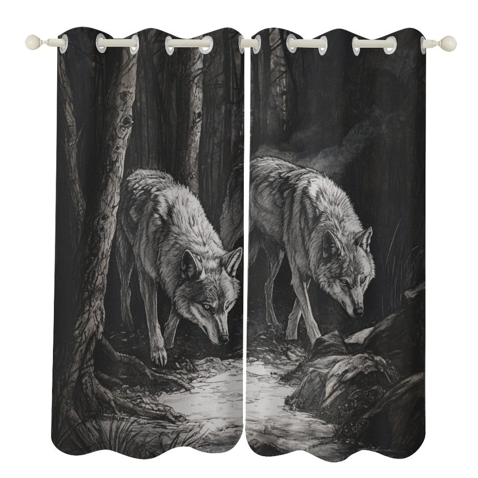 Jungle Wolf Mech Suitable for Living Rooms with Perforated Insulation ...