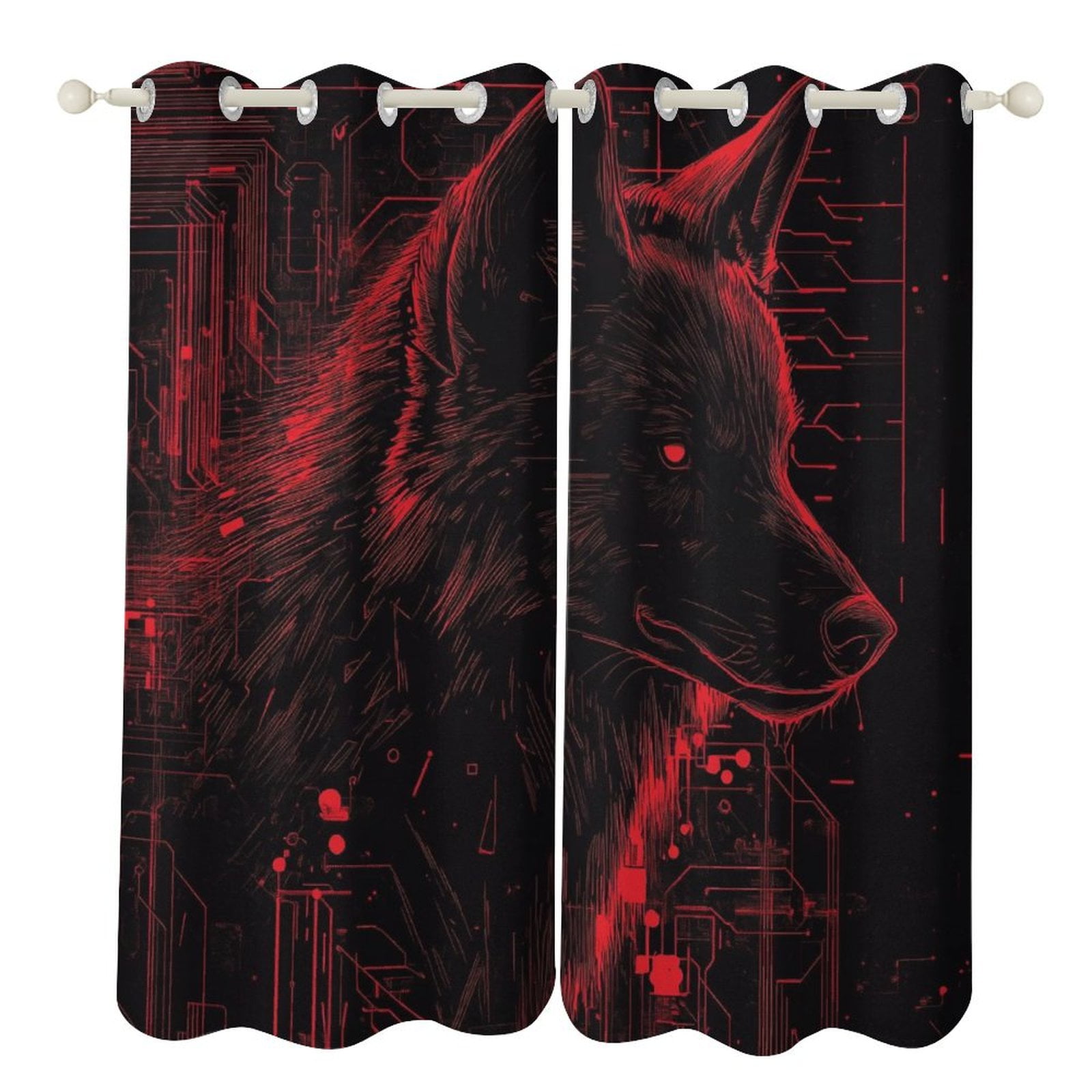 Jungle Wolf Mech Suitable for Living Rooms with Perforated Insulation ...