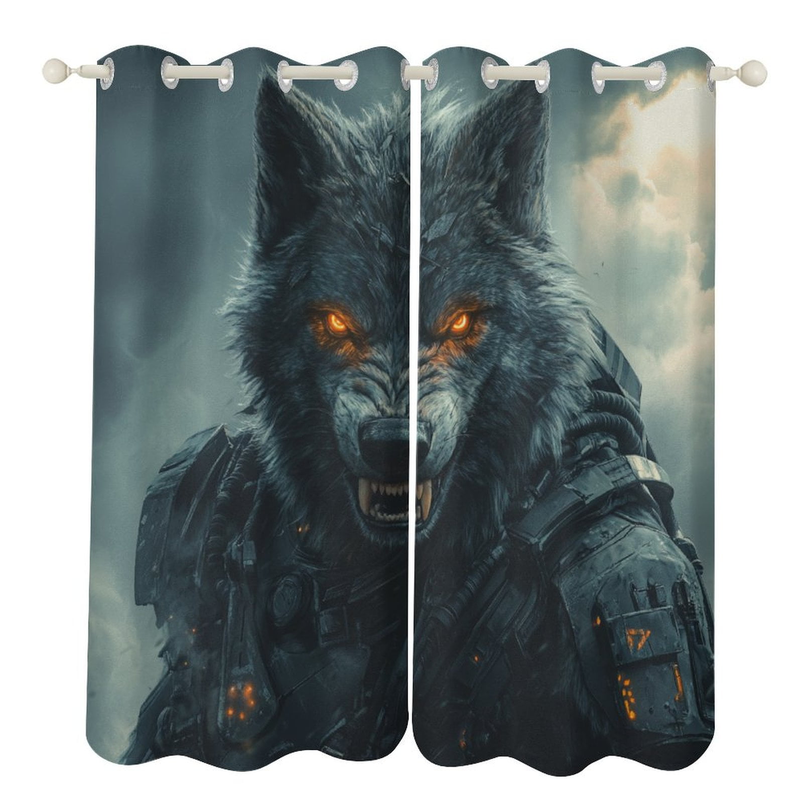 Jungle Wolf Mech Suitable for Living Rooms with Perforated Insulation ...