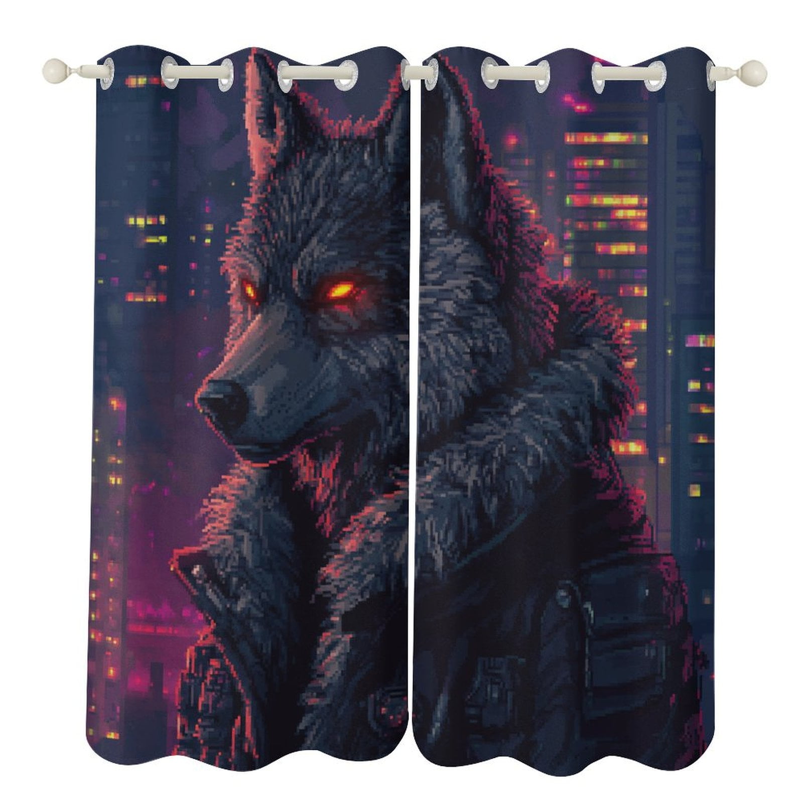 Jungle Wolf Mech Suitable for Living Rooms with Perforated Insulation ...