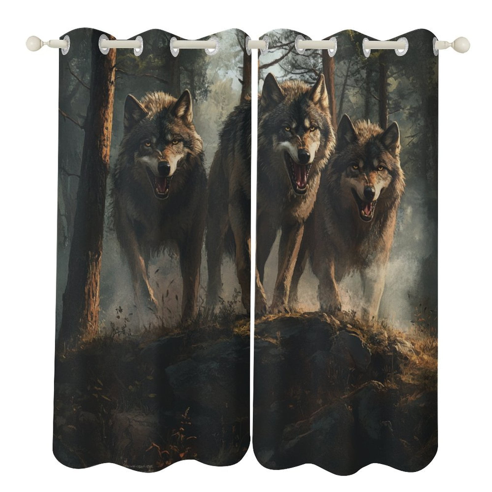 Jungle Wolf Mech Suitable for Living Rooms with Perforated Insulation ...