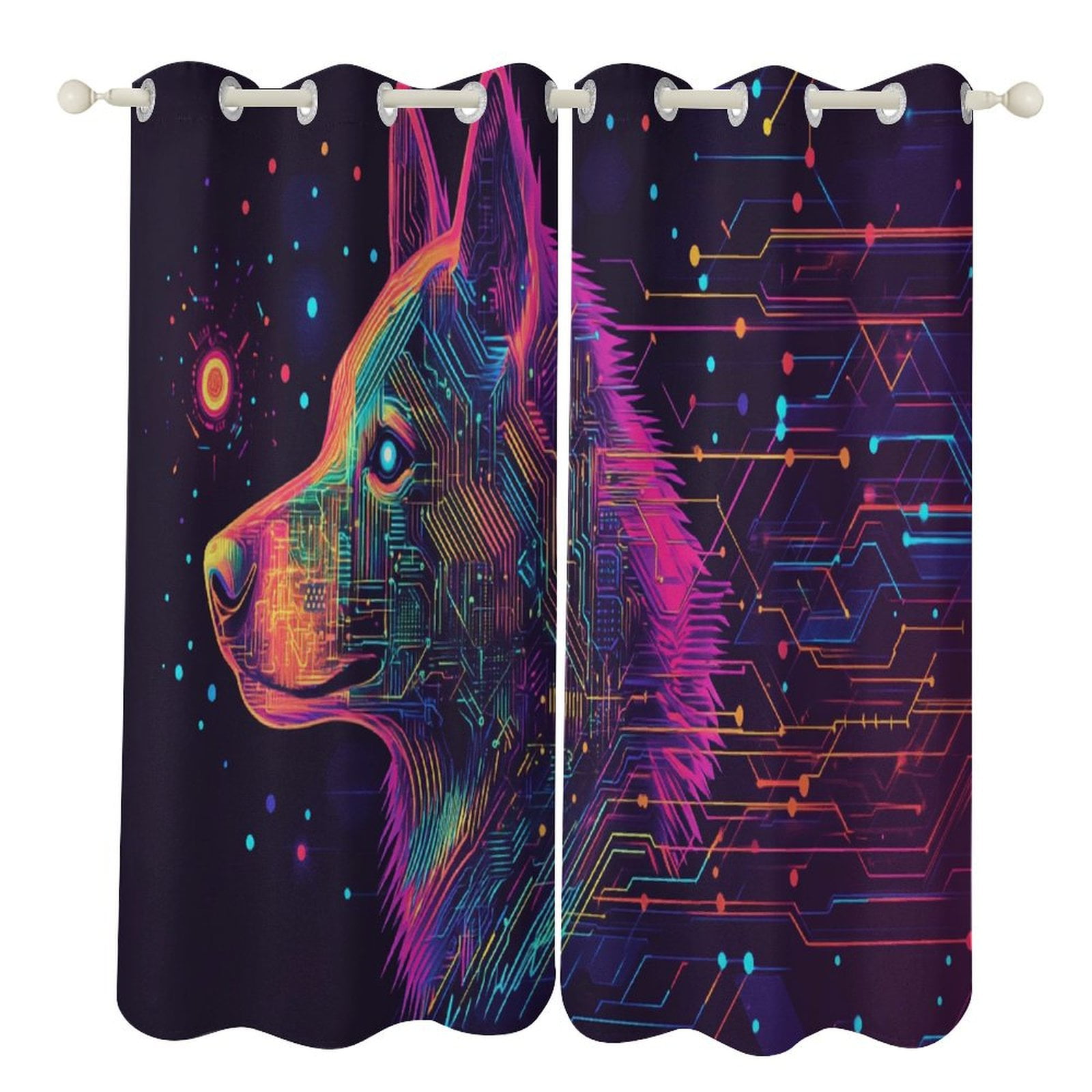 Jungle Wolf Mech Suitable for Living Rooms with Perforated Insulation ...