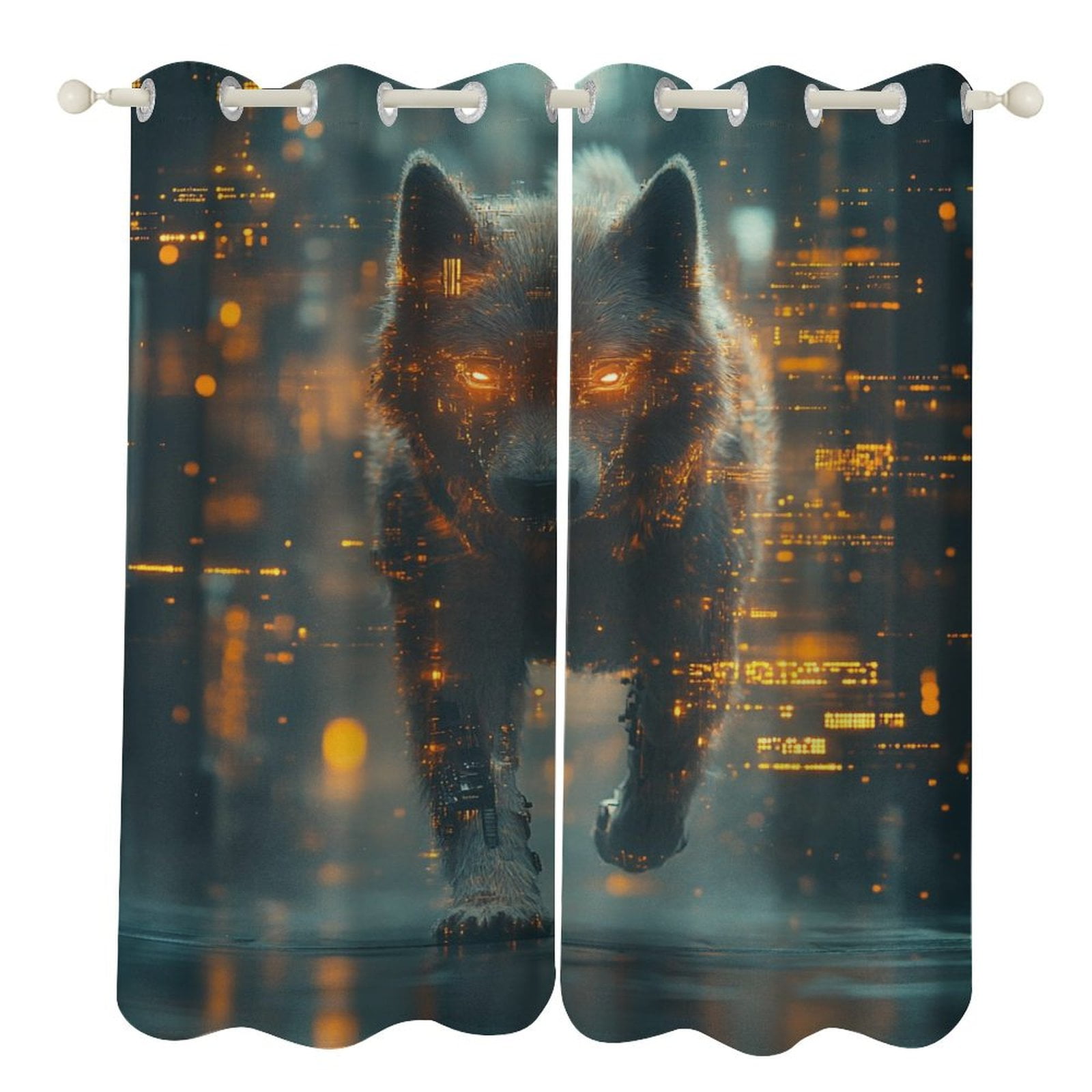 Jungle Wolf Mech Suitable for Living Rooms with Perforated Insulation ...