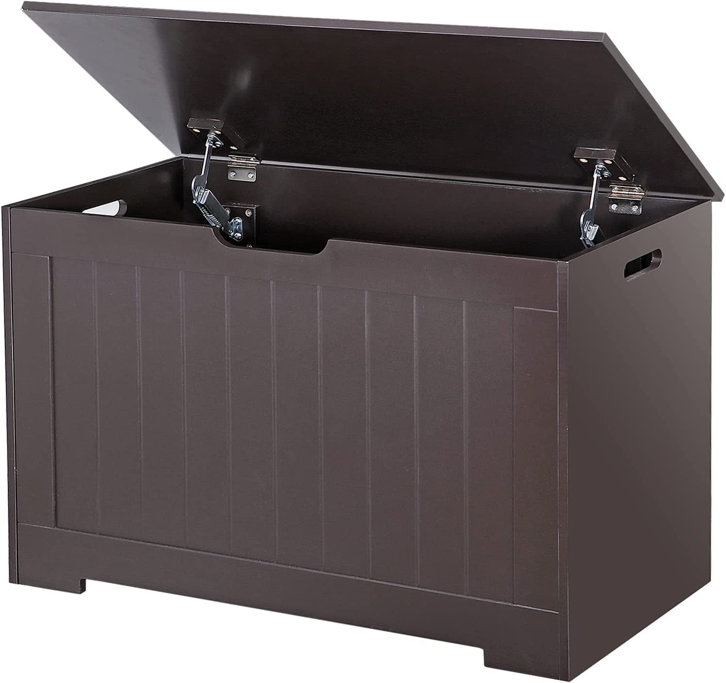 JungleA 30'' Storage Chest, Large Wooden Storage Box Shoe Storage Bench ...