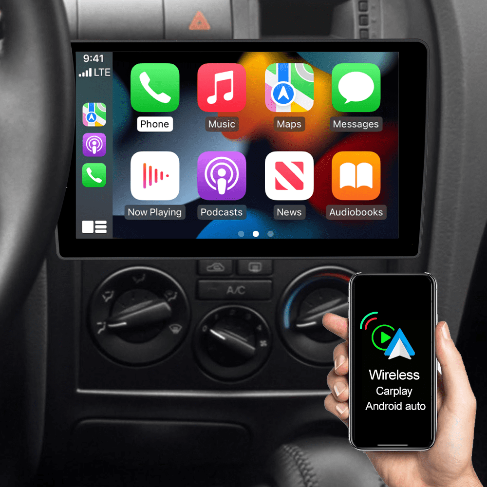 Android 10 Bluetooth Car Stereo Radio Unit with Wifi & Carplay for Hyundai Elantra MK3 2001-2006 ...