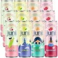 Juni Sparkling Tea | Zero Sugar, 5 Calories, 33mg of Natural Caffeine ...