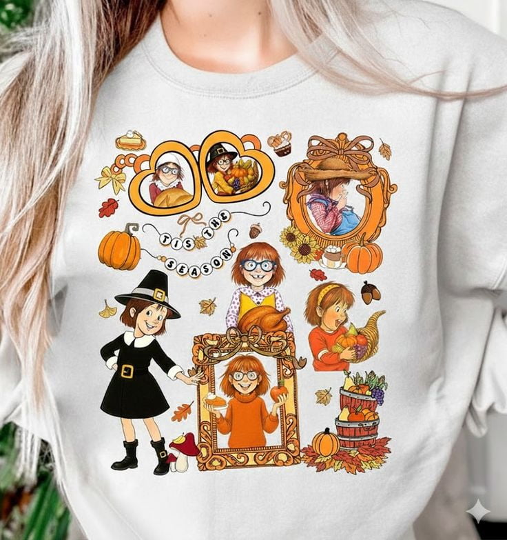 JunieB Valentine Sweatshirt, Thankful Teacher Thanksgiving Storybook ...
