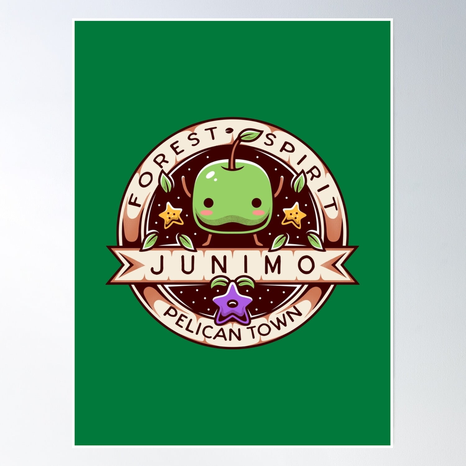 Junimo Forest Spirit Poster Wall Art, Modern Wall Decor, 12x18 UNFRAMED ...