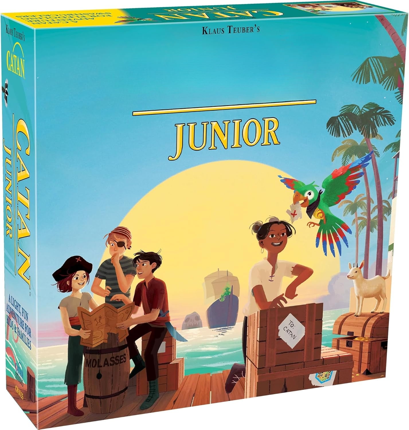 Junior Board Game - Swashbuckling Adventure for Young Pirates! Strategy ...