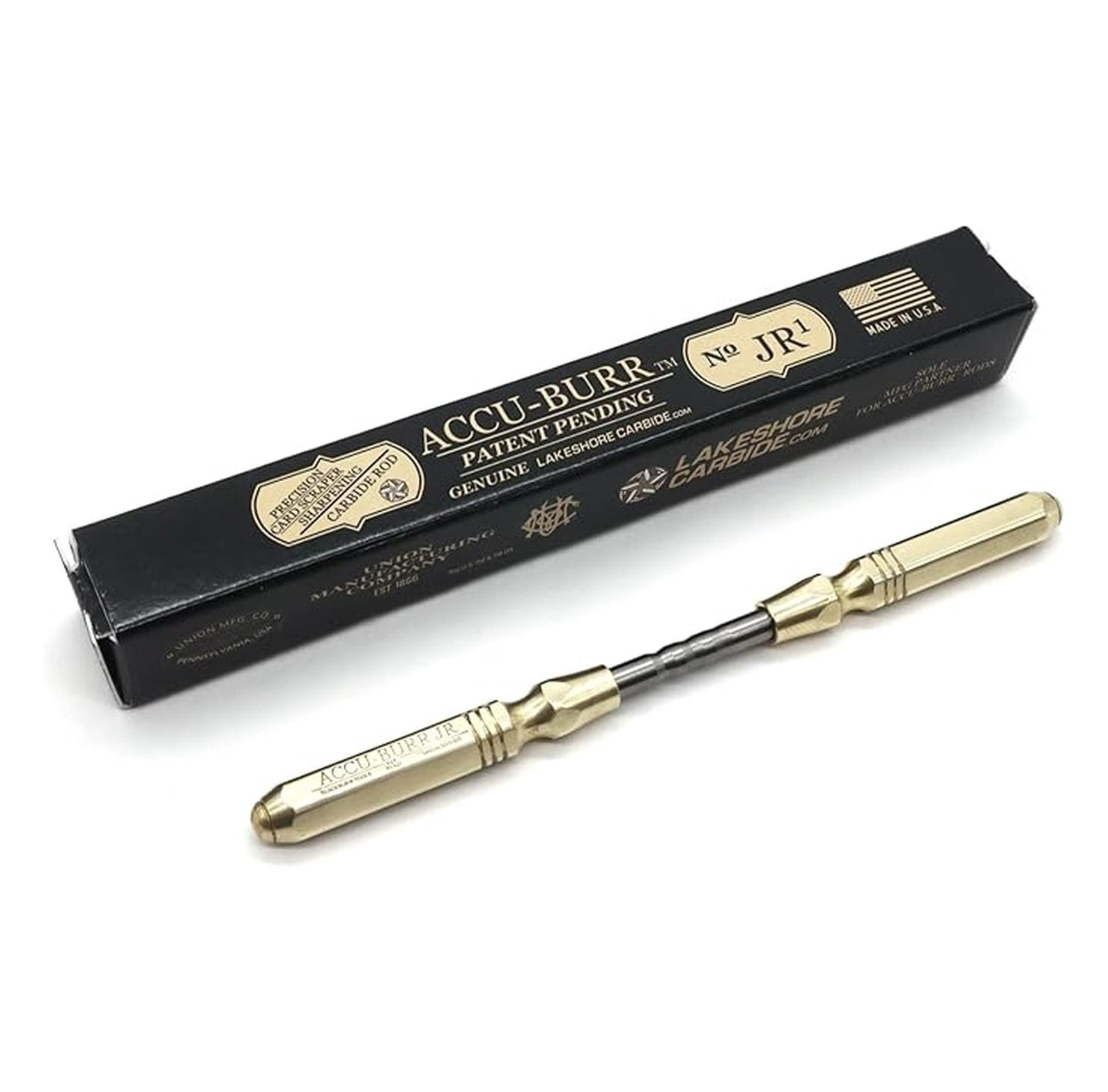 Junior Dual-Sided Card Scraper Burnisher 3/16” Diameter Solid Carbide ...