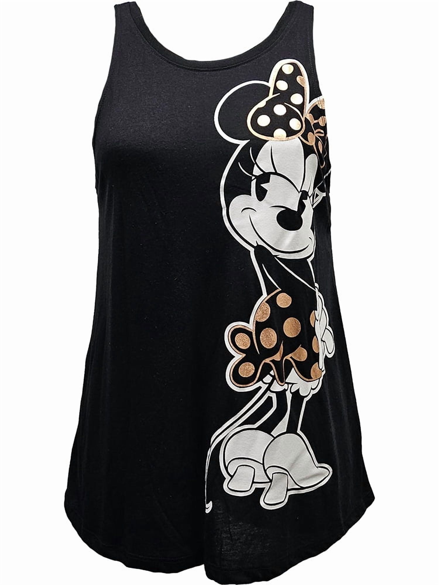 Disney Minnie Mouse Junior Ladies Fashion Tank, S-2XL - Walmart.com