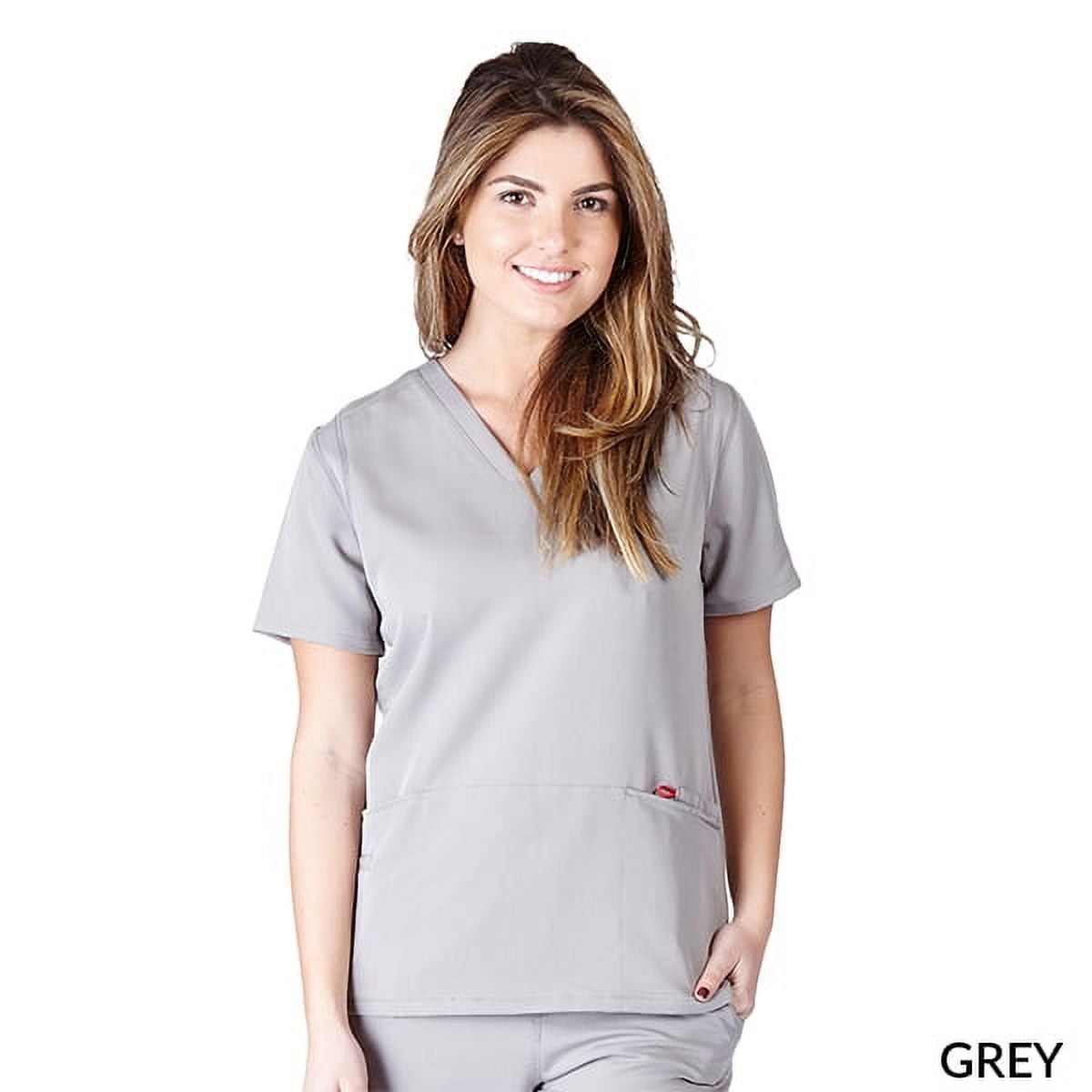 Junior Fit Super Soft, Medical Scrub Top, Premium Womans Junior Fit 2 ...