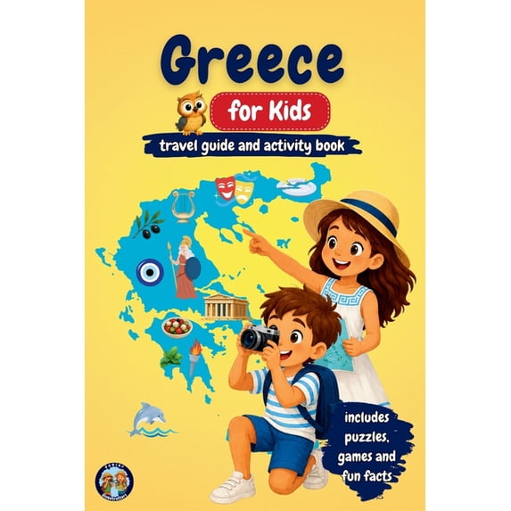 Junior Globetrotters Greece for Kids - Travel Guide and Activity Book ...
