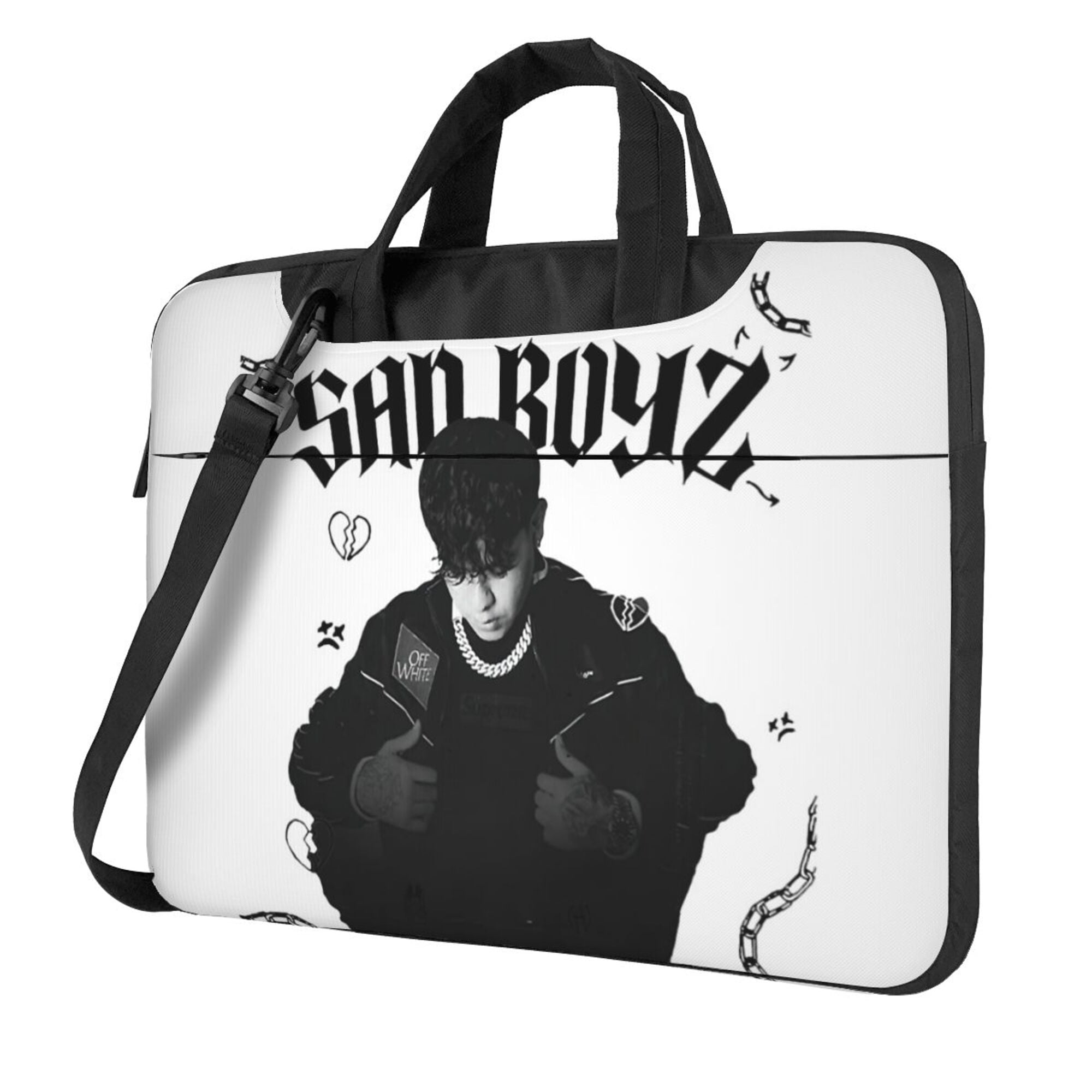 Junior H $Ad Boyz Laptop Bag Laptop Case Computer Notebook Briefcase ...