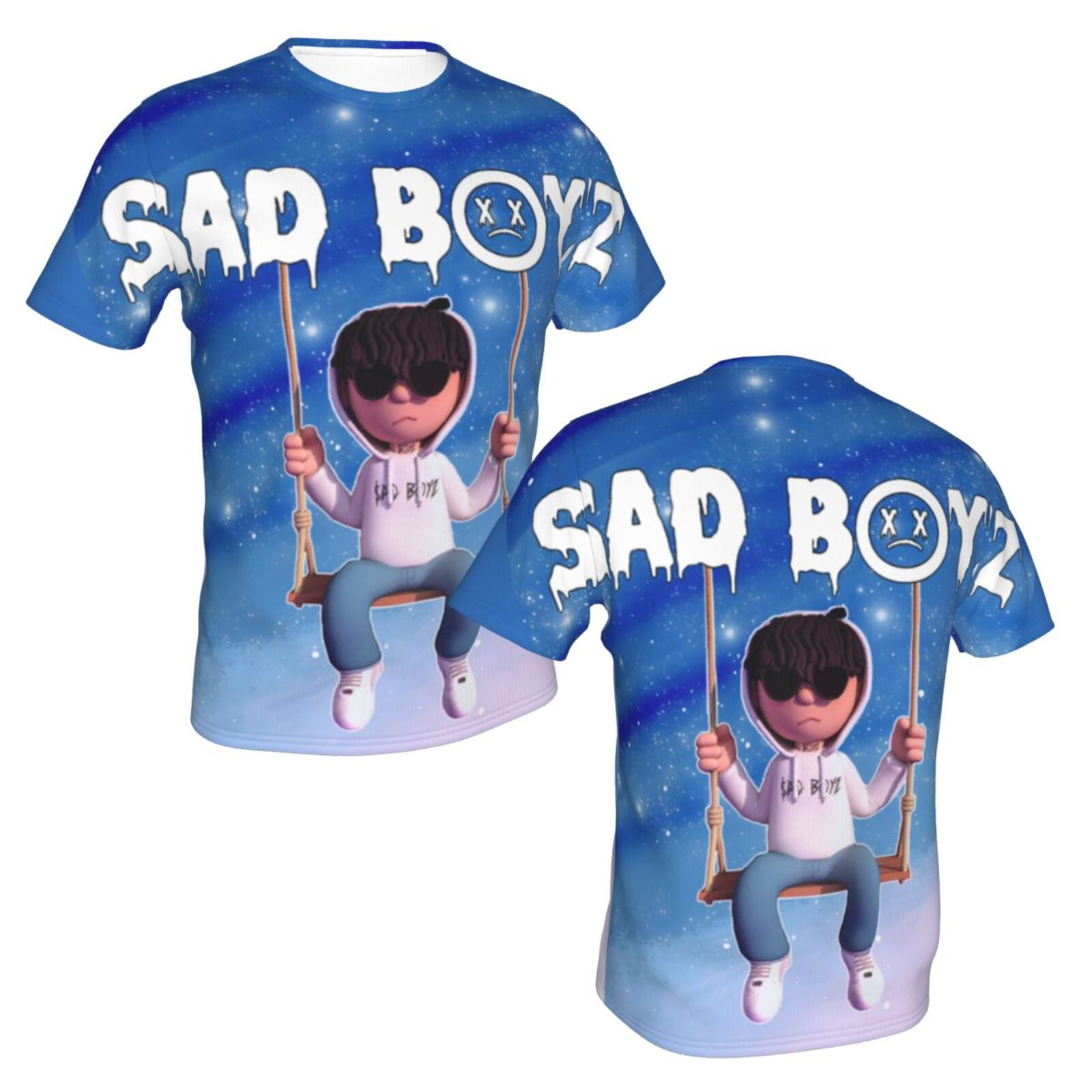 Junior H $Ad Boyz Unisex 3d Pattern Printed Short Sleeve T-Shirts ...