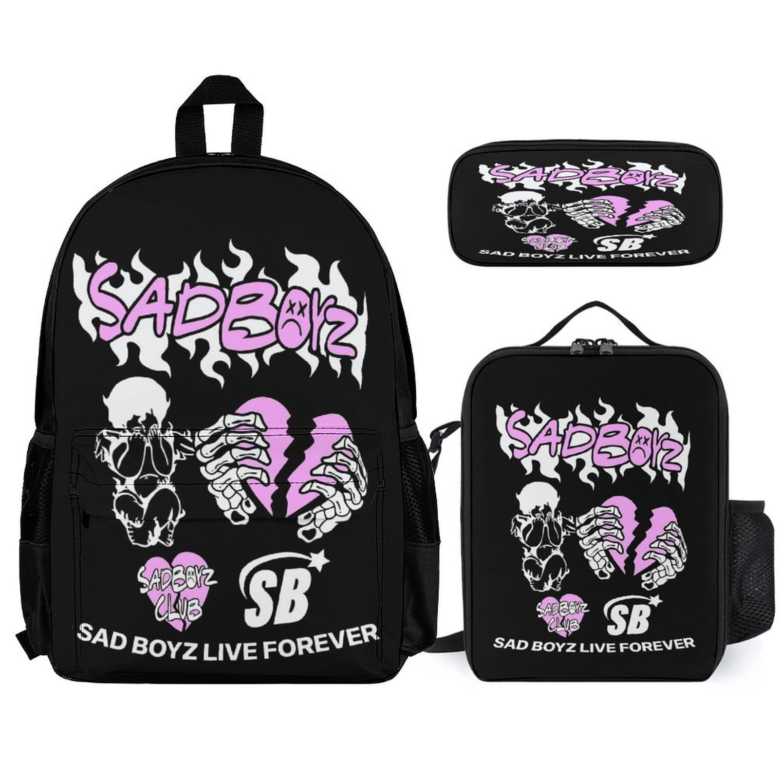 Junior H Backpack Set Cartoon School Bag Backpack With Lunch Box ...
