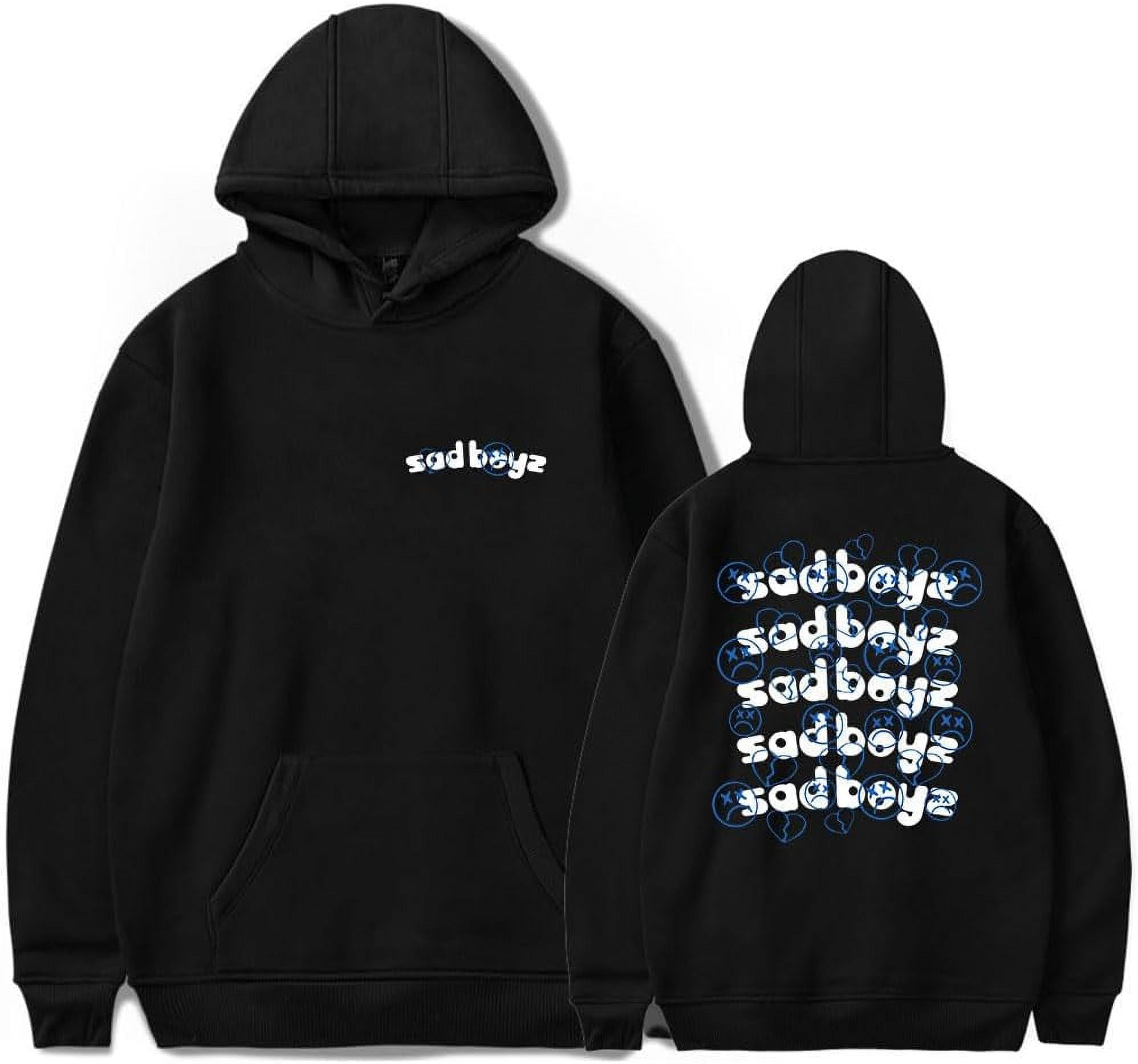 Junior H Hoodie Sad Boyz Angel of Sadness Merch Sweatshirt Winter For ...