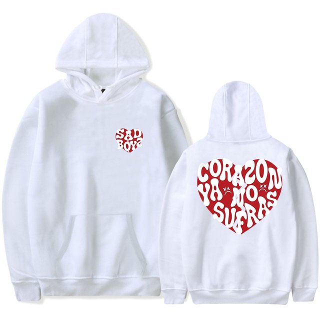 Junior H Merch Sad Boyz Hoodie Sweatshirt Women Men Long Sleeve Rapper ...