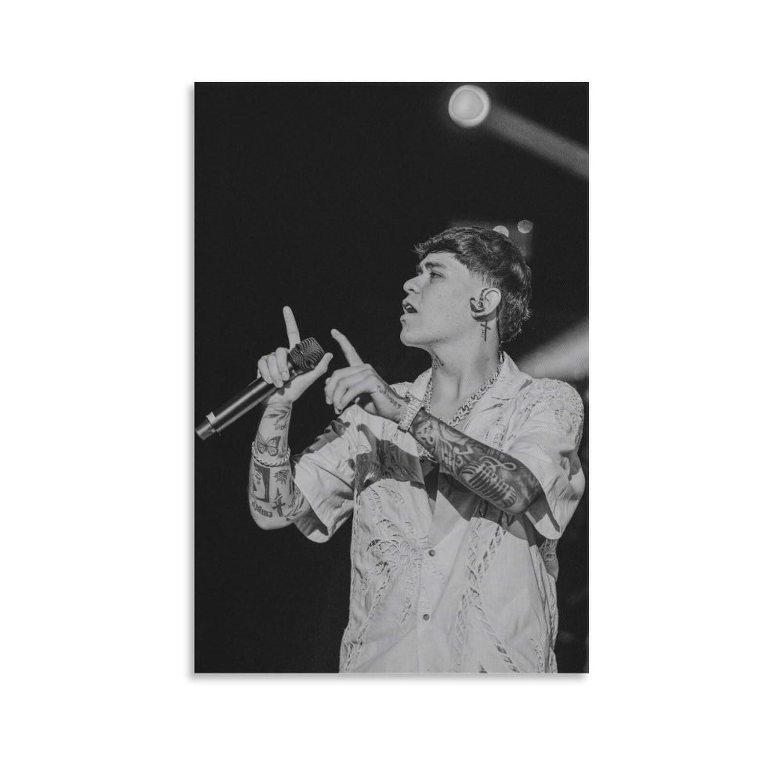 Junior H Poster Cover Poster Rap Posters Rapper Wall Art Gifts for Fans ...