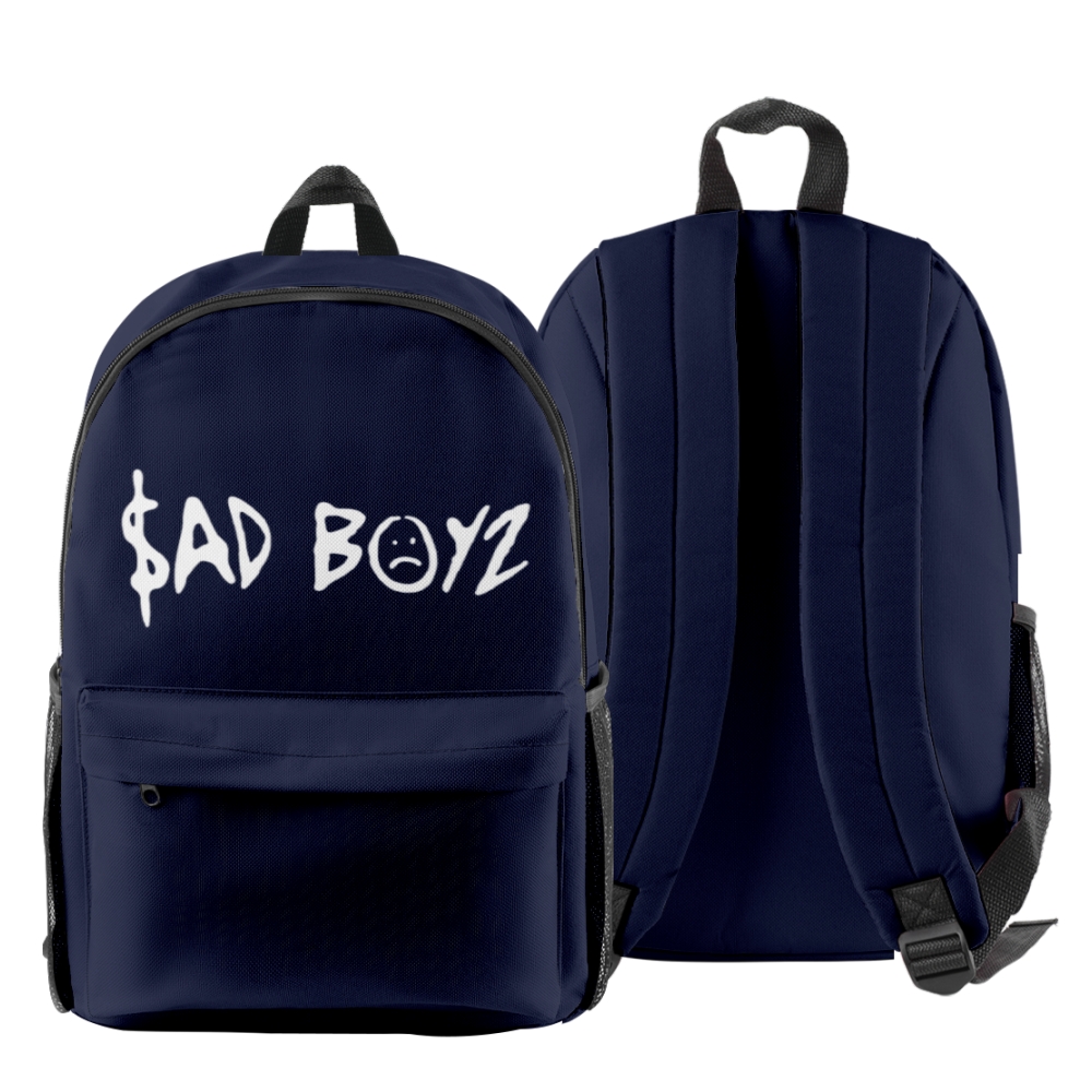 Junior H Sad Boyz Backpack Unisex Shoulders Bag Fashion 3D Prints ...
