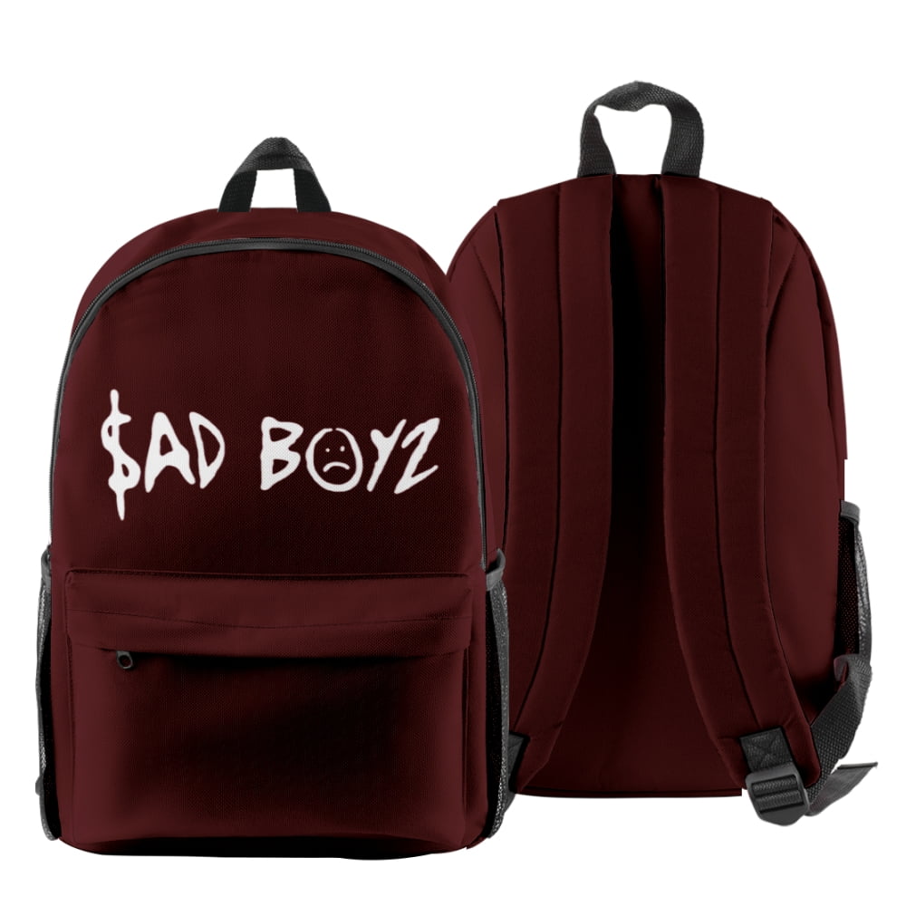 Junior H Sad Boyz Backpack Unisex Shoulders Bag Fashion 3D Prints Casual Daypack Travel Bags ...
