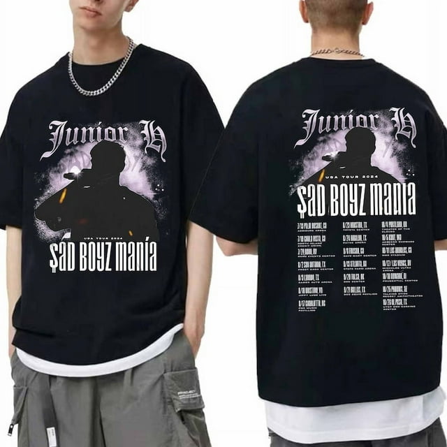 Junior H Sad Boyz Mania Tour 2024 Shirt, Junior H 2024 Concert Shirt ... Junior H Sad Boyz Mania Tour 2024 Shirt, Junior H 2024 Concert Shirt ...