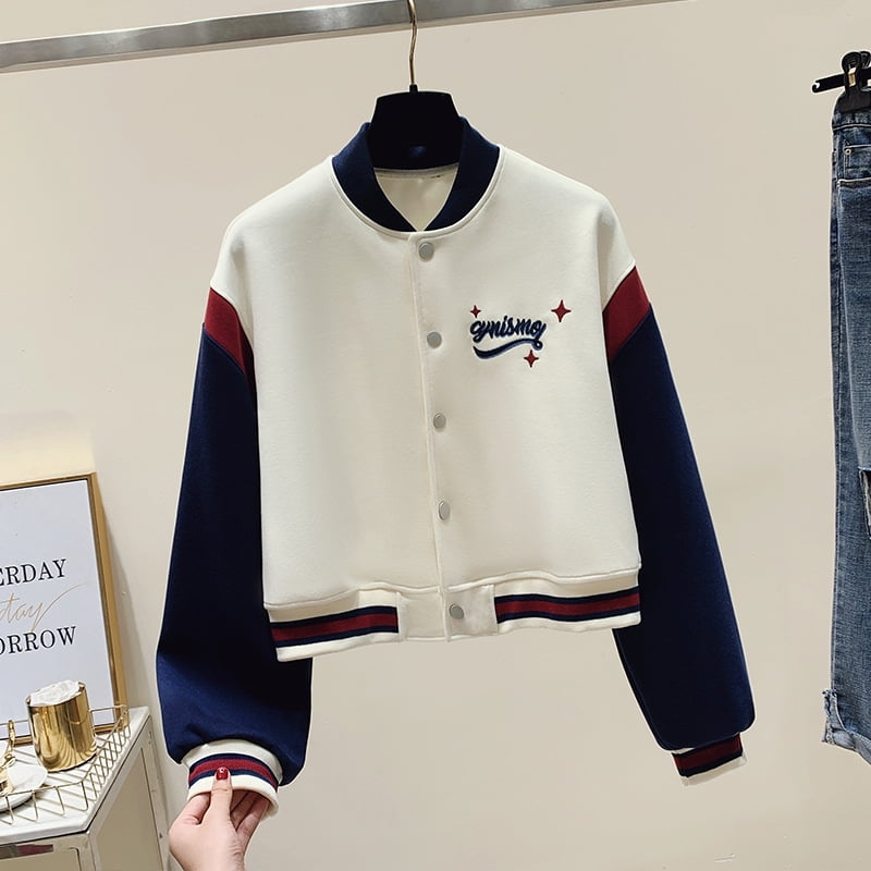 Junior High School Students American Baseball Suit Coat Female Big Kids ...