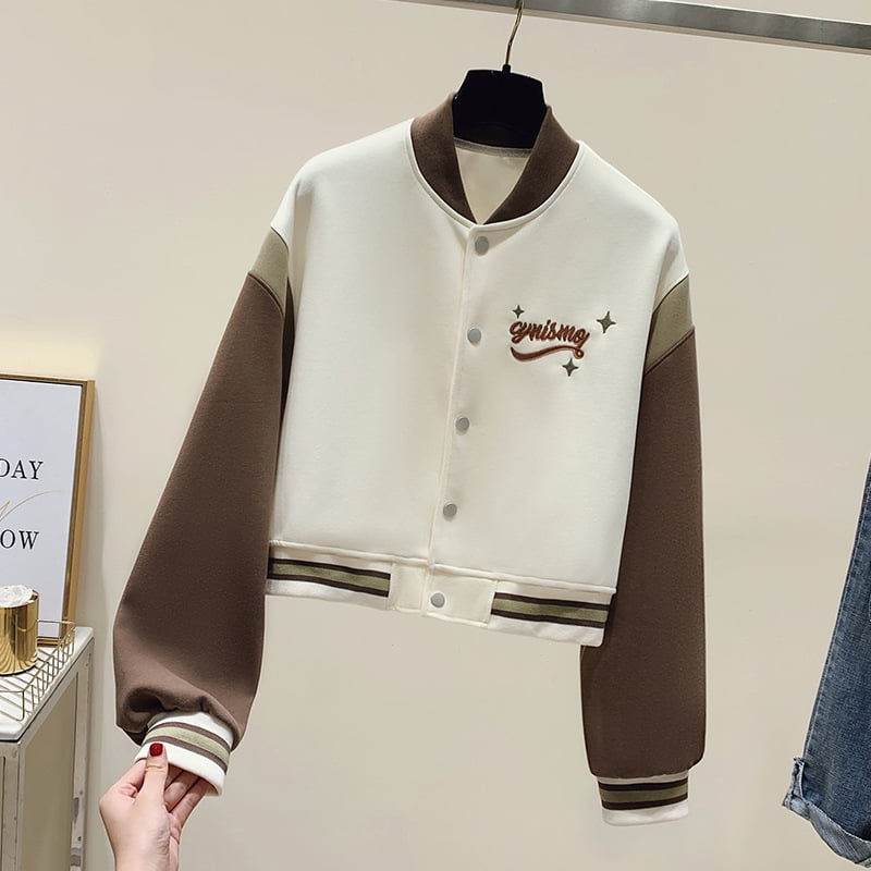 Junior High School Students American Baseball Suit Coat Female Big Kids ...