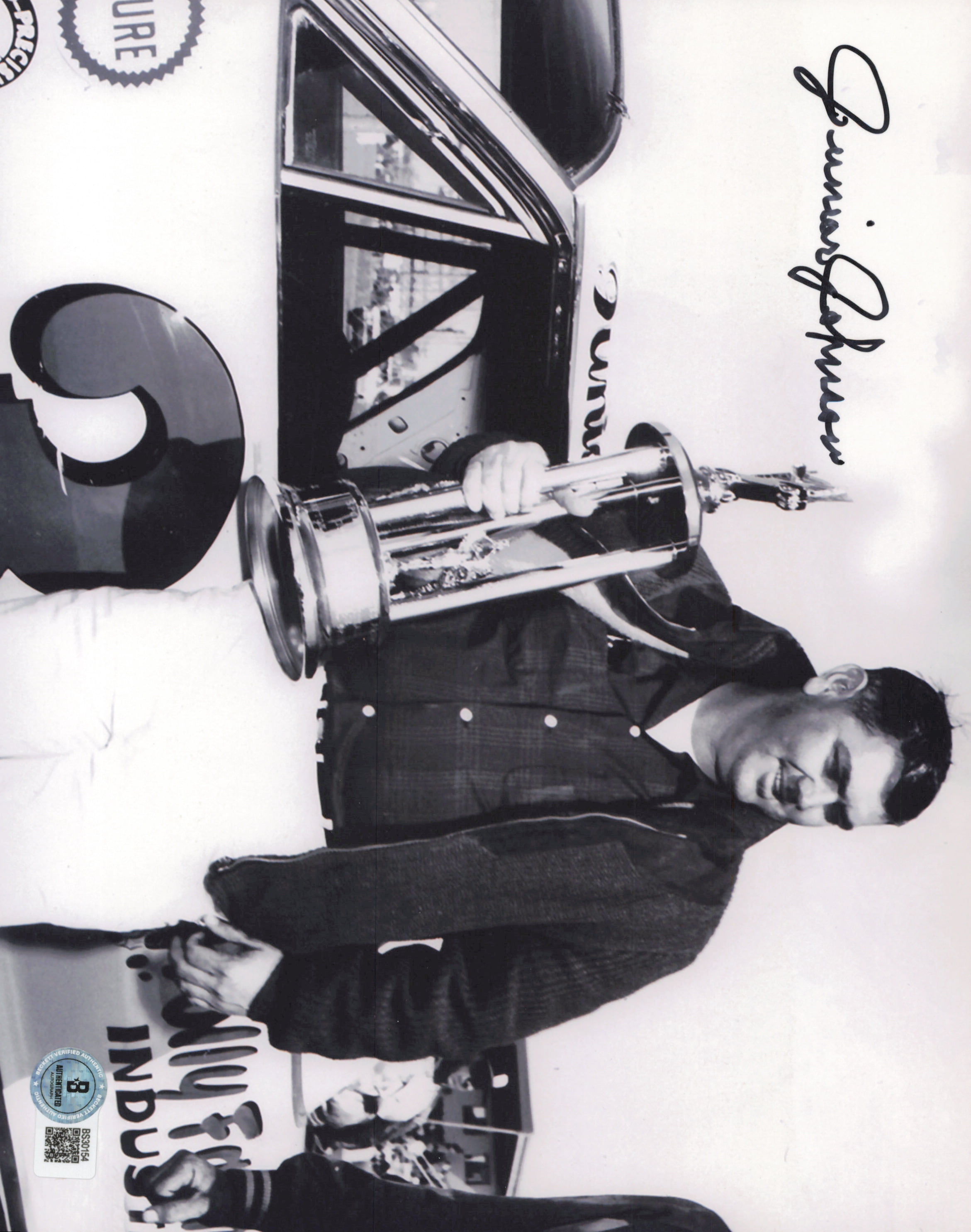 Junior Johnson Autographed 8x10 Photo Nascar Beckett BAS QR #BS30154 ...