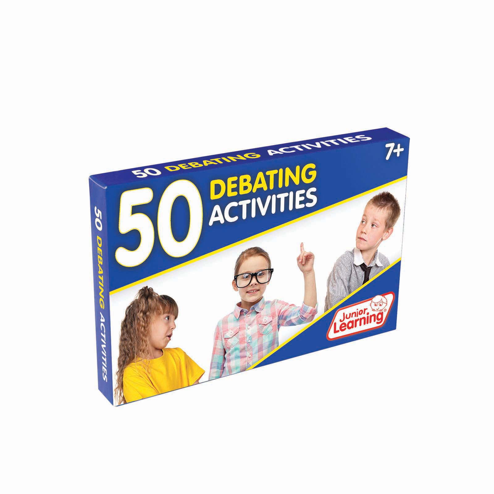 Junior Learning 50 Debating Educational Activity Cards - Walmart.com