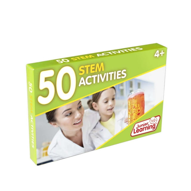Junior Learning 50 STEM Educational Activity Cards for Science ...