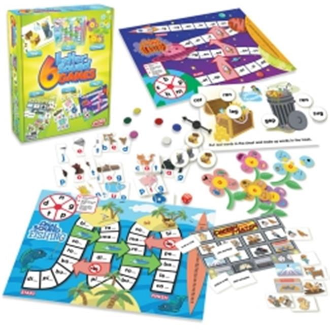Junior Learning 6 Letter Sound Games - Walmart.com