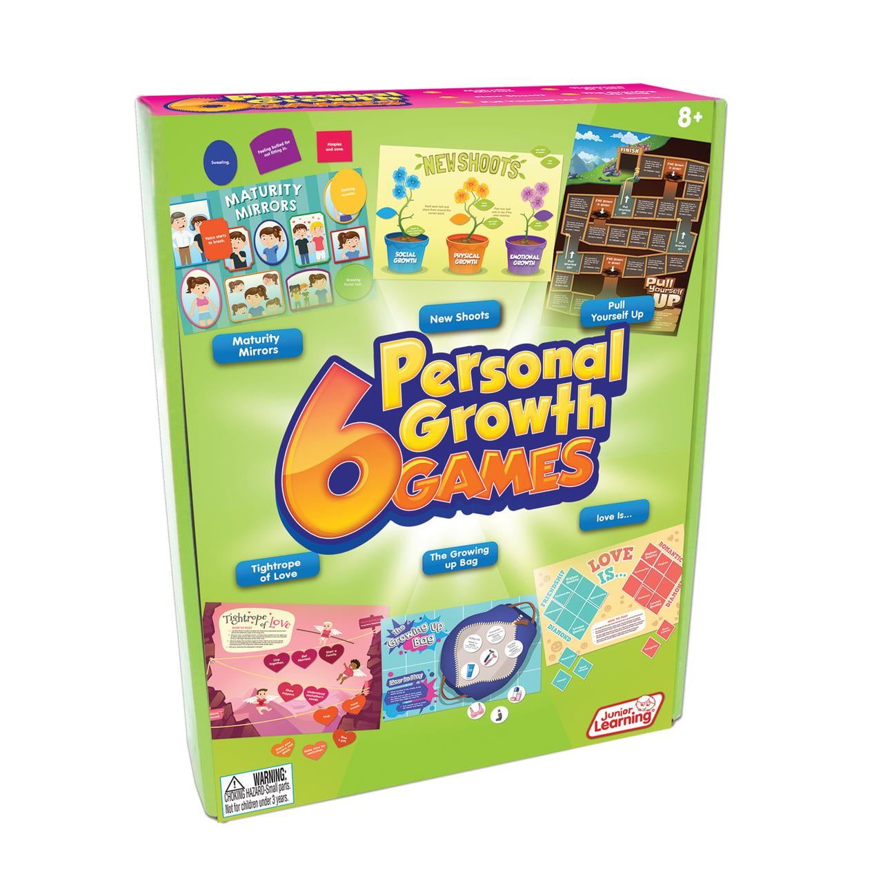Junior Learning 6 Personal Growth Games - Educational Games - Walmart.com