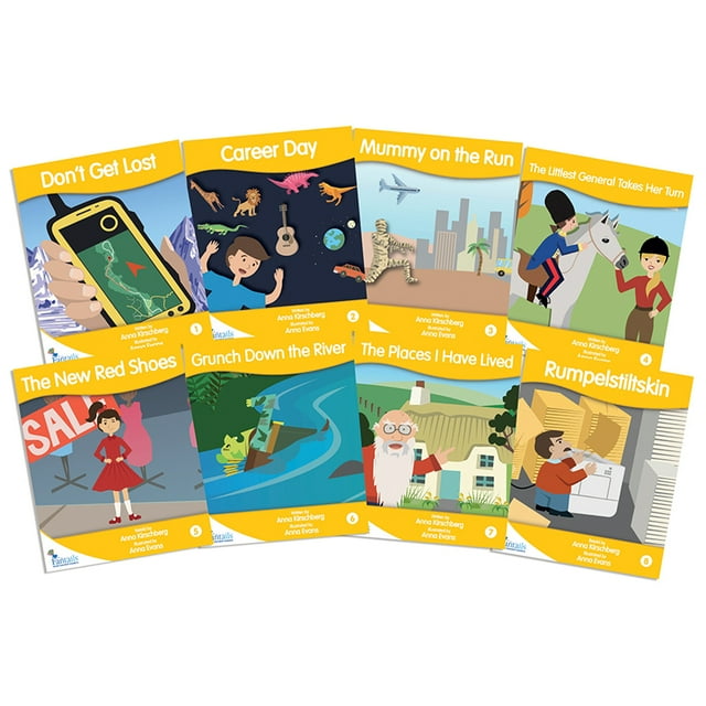 Junior Learning - Fantail Books Gold Fiction Book Set - Walmart.com