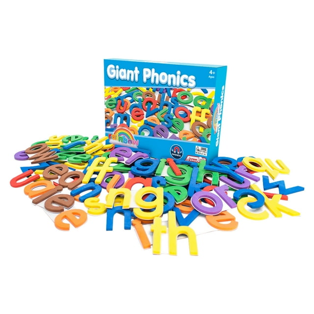 Junior Learning Giant Rainbow Phonics, 84 Pieces - Walmart.com