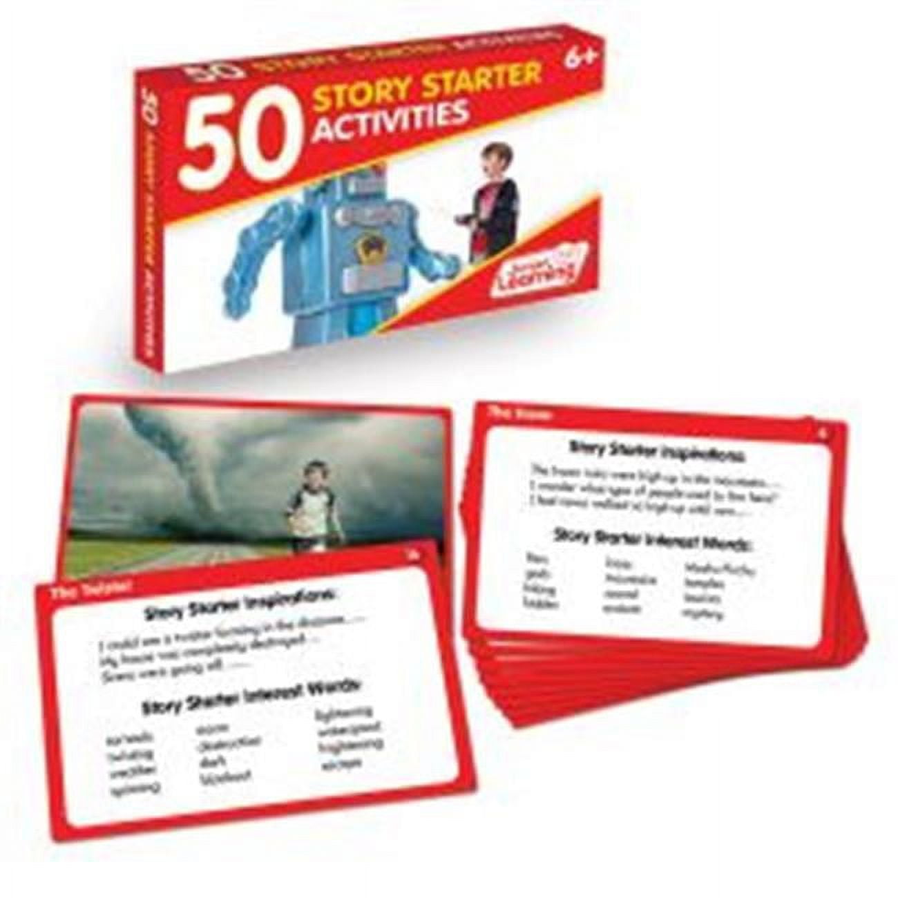 Junior Learning Language Arts Activity Cards, Story Starters - Walmart.com