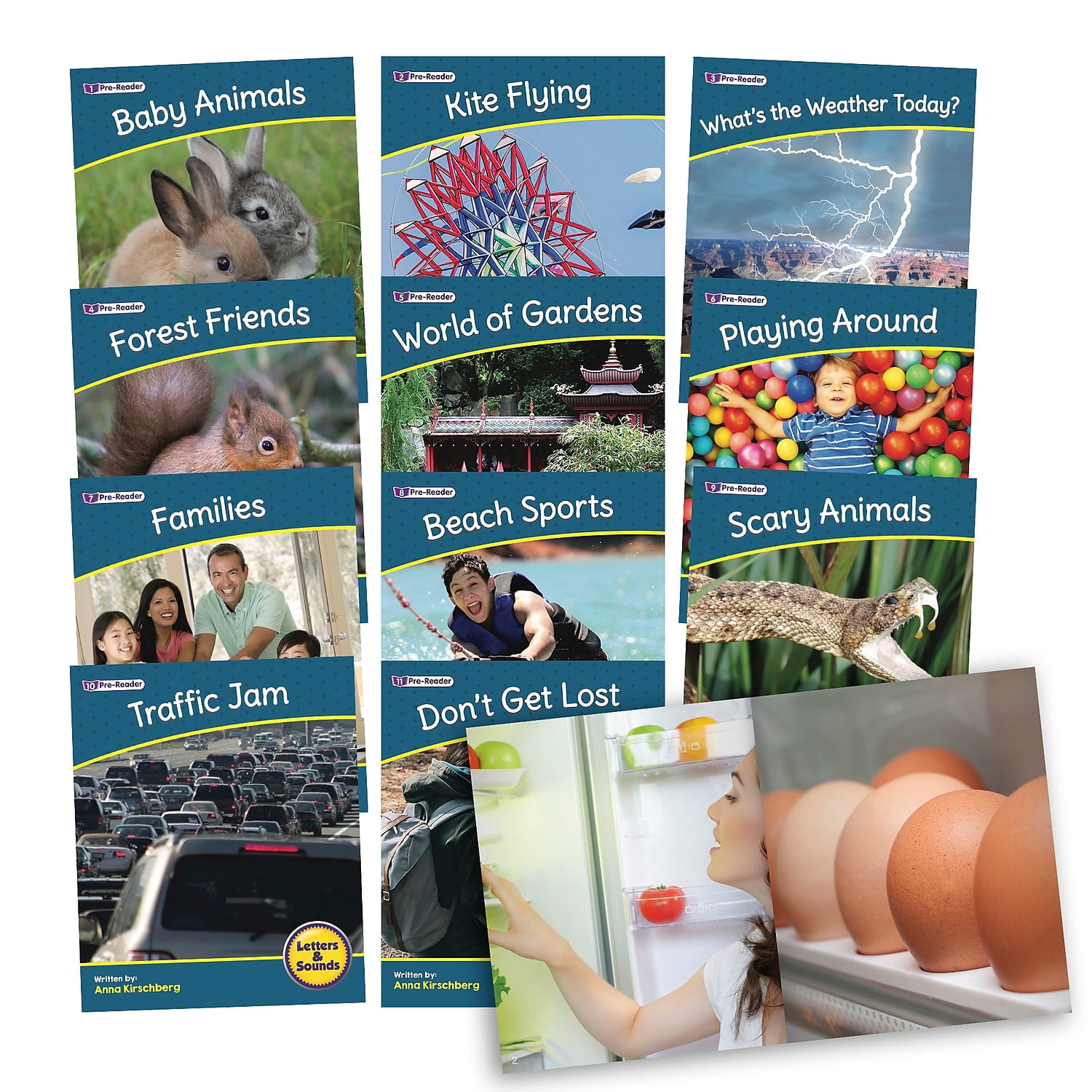 Junior Learning Letters & Sounds Phase 1 Set 2 Non-Fiction Educational ...