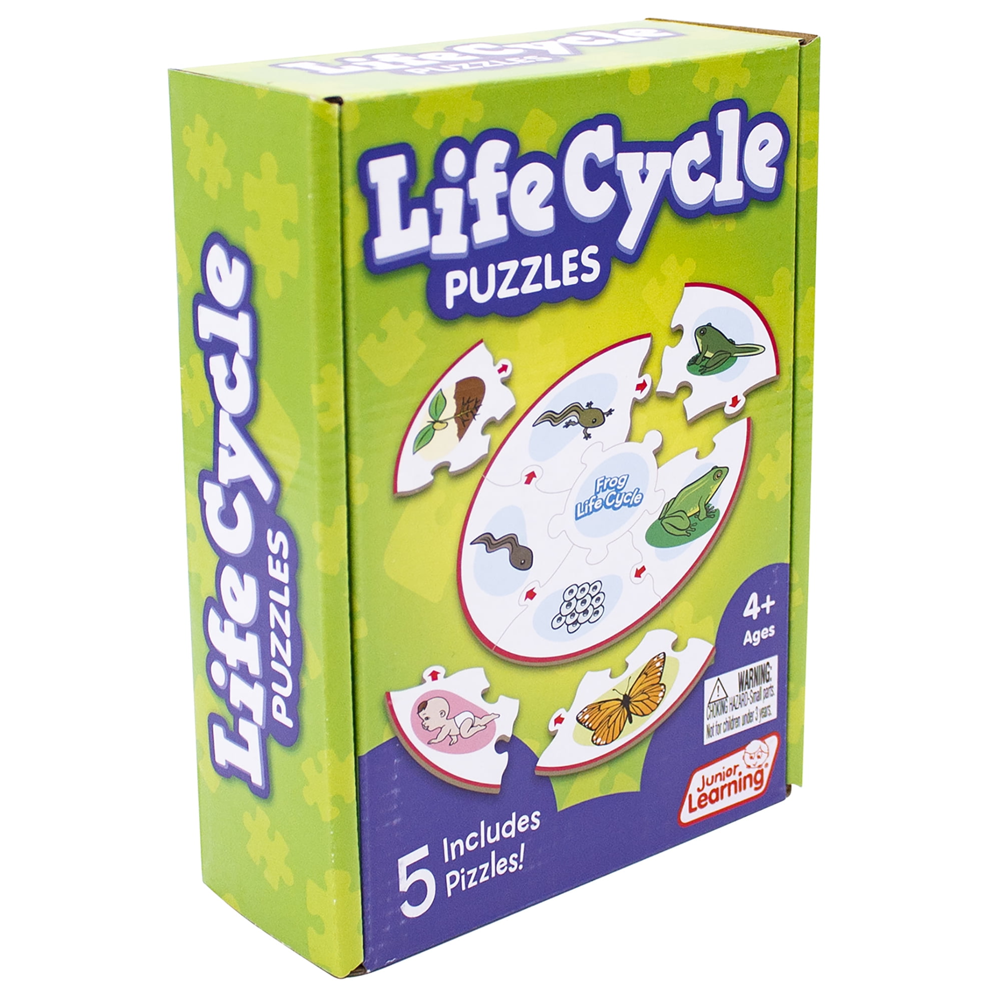 Junior Learning Life Cycle Science Learning Puzzles - Walmart.com