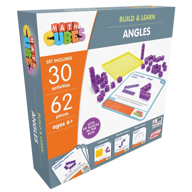 Junior Learning Mathcubes - Angles - Walmart.com