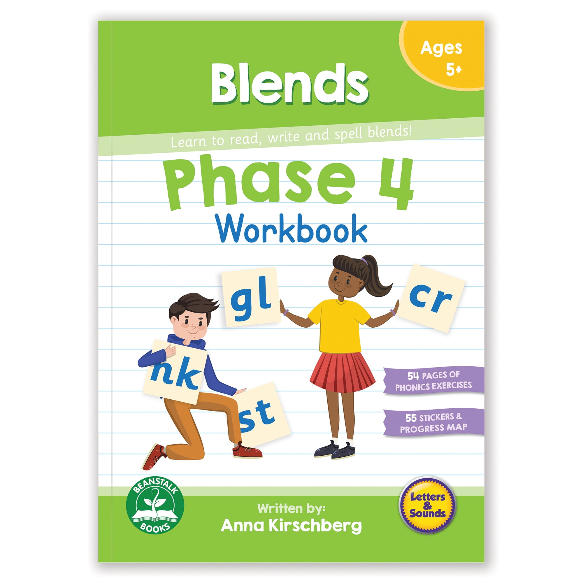 Junior Learning Phase 4 Blends Educational LearningWorkbook - Learn to ...