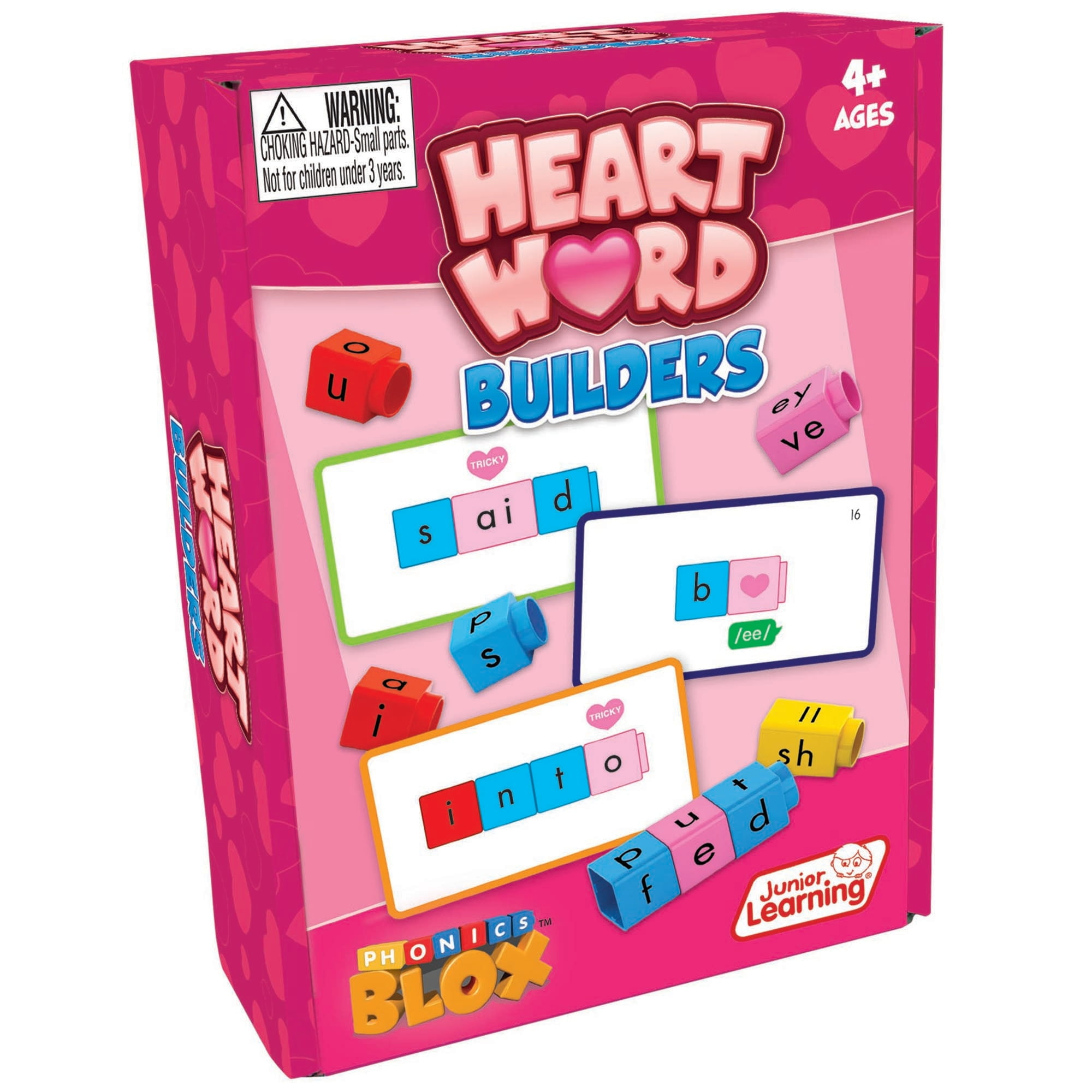 Junior Learning: Phonics Blox: Heart Word Builders - Build Tricky Words ...