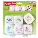 Junior Learning - Punctuation Dice Educational Learning Game - Walmart.com