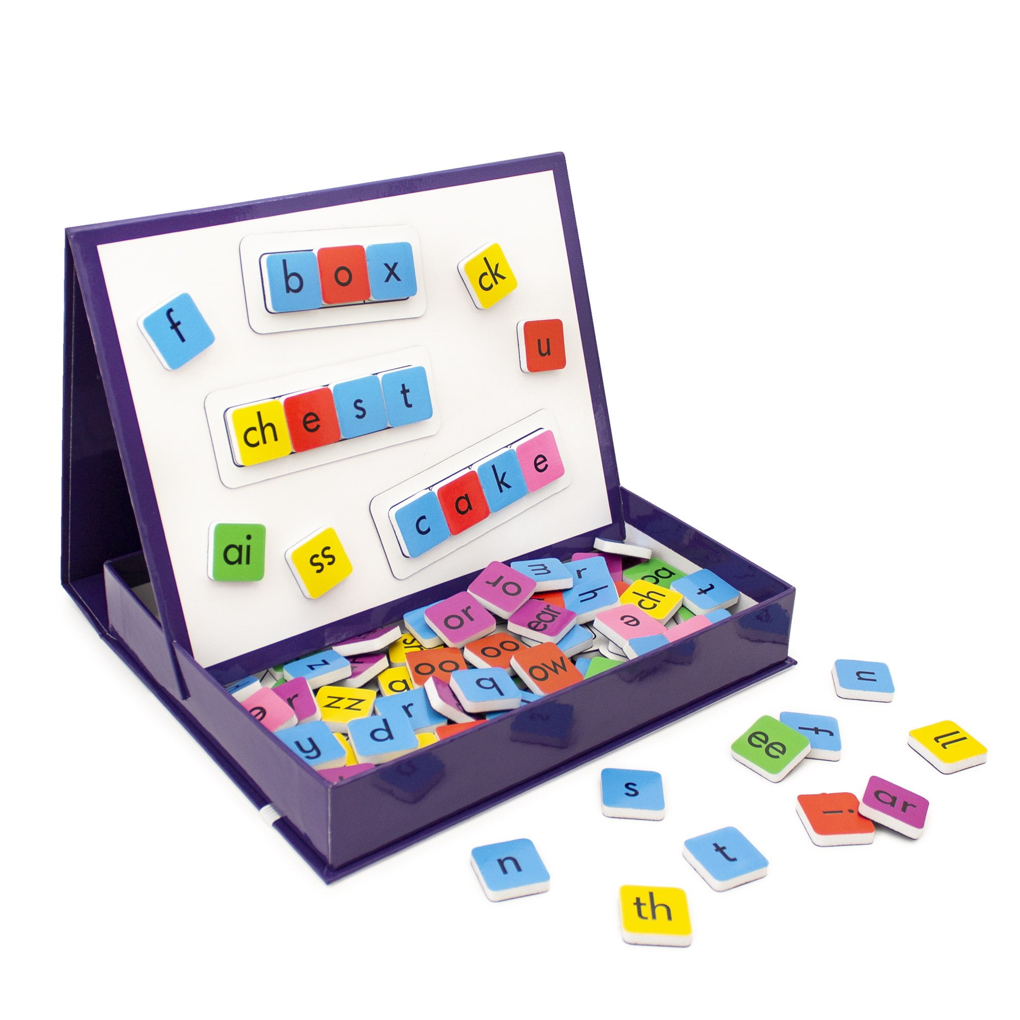 Junior Learning Rainbow Phonics Tiles Set, 90 Tiles, Ages 5-9 ...