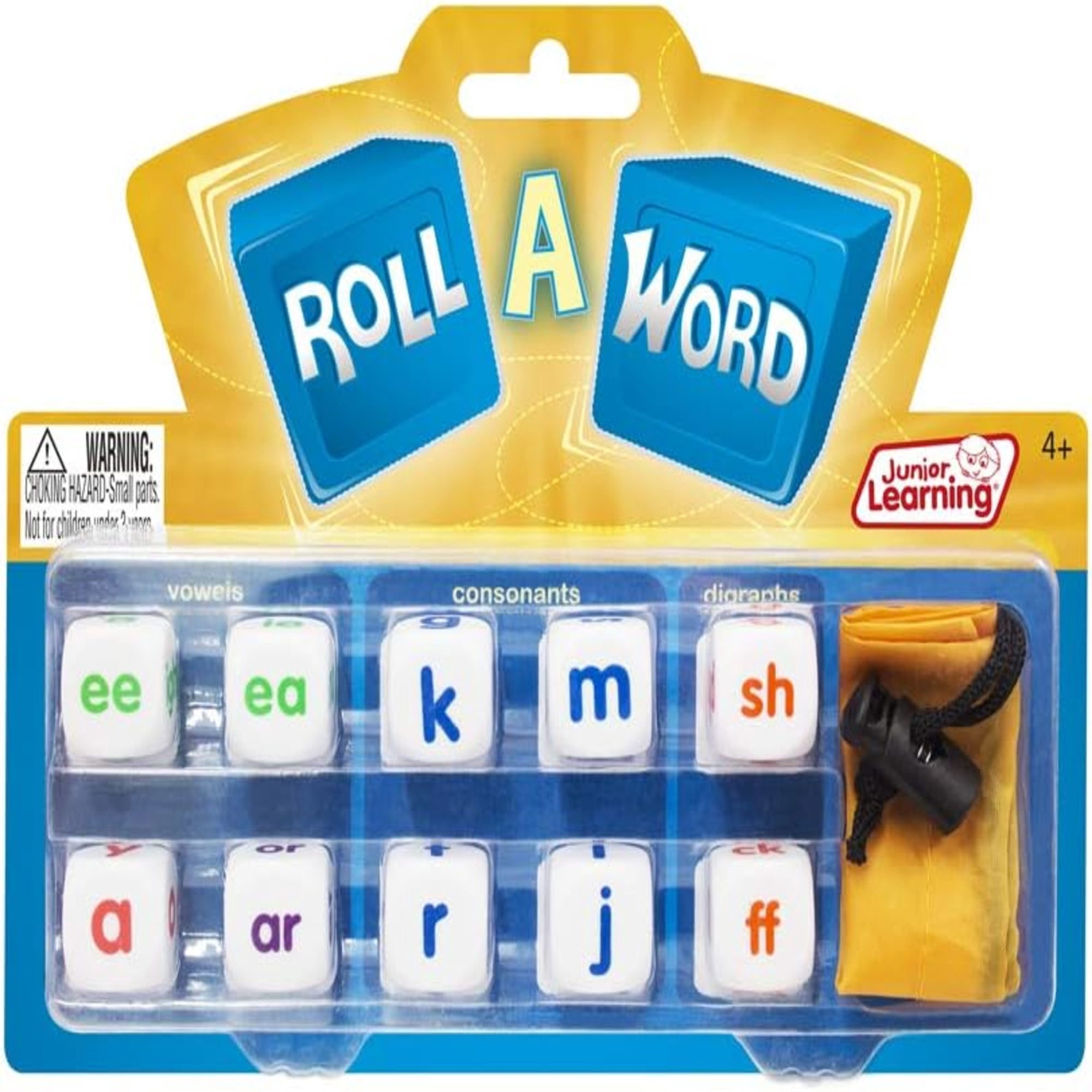 Junior Learning, Roll a Word Game, Develop Spelling and Word Formation ...