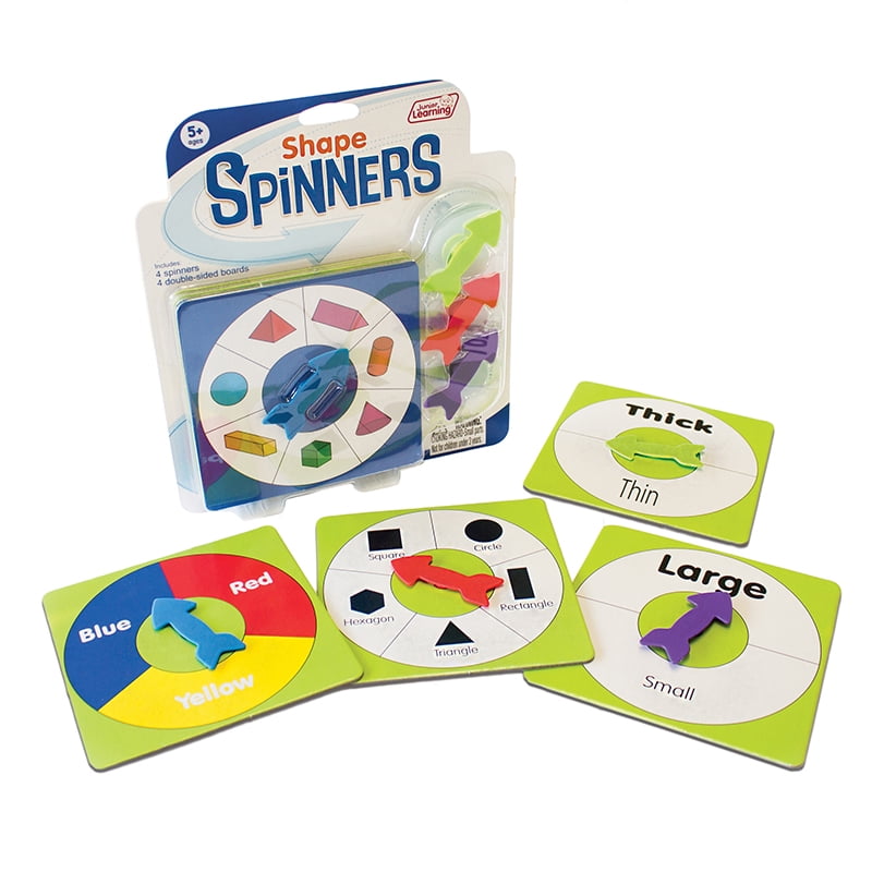 Junior Learning - Shape Spinners Learning Educational Activity ...