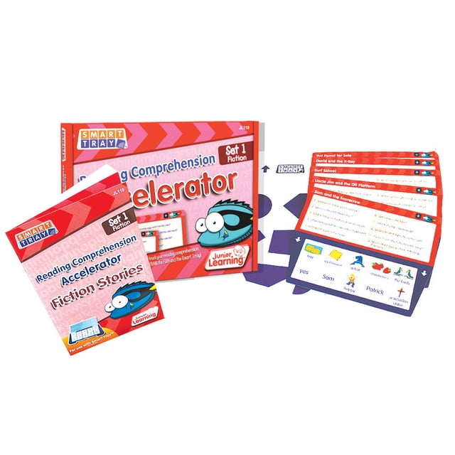 Junior Learning Smart Tray Reading Comprehension, Set 1, Fiction - Walmart.com